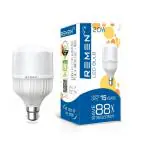 Buy Remen Led Lites 20W LED Bulb for Home & Office | Hammer Shape B22D ...