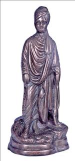 Buy Jag Mohan Yogesh Swami Vivekanand Standing Gun Metal Idol Online at ...