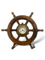 Buy SEA VINT Wooden Wall Clock for Home Vintage Design/Antique Wall ...