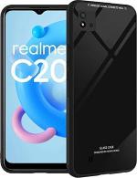 Buy Clickaway Realme C20 9H Premium Top Grade Rich Look Glass Case Back ...