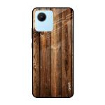 Buy Qrioh Timber Printed Glass case for Realme C30 Online at Best ...
