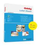 Buy Oddy A4 Self Adhesive Paper Label Stickers for Laser & Inkjet ...