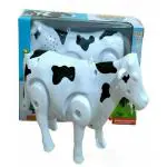 Buy AB TOY WORLD Plastic lectric Milk Cow Moving Legs and Shake Tail ...