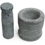 Buy Subaa Stone Mortar and Pestle Set for Spices, Okhli Masher, Mixer ...
