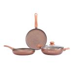 Buy Wonderchef Ruby Plus 4pc Cookware Set Bronze Online at Best Prices ...