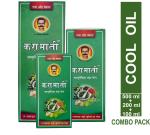 Buy Kramati Ayurvedic Thanda Tel/Hair Cool Oil Combo Pack 800ml (500ml ...