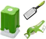 Buy AKsells combo_53 combo of grater veg / clever cutter and potato ...