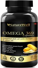 Buy Naturewell Omega 369 Fish Oil 1000Mg Capsule For Men And For Women ...