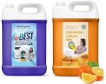 Buy GEINE & DENV Front And Top Load Detergent And Orange Dishwash ...