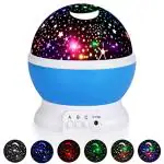 Buy SELEMI Premium Rotating LED Star Moon Night Lamp Star Master ...