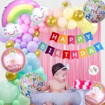 Buy House Of Banter Rainbow Birthday Decoration (Rainbow Birthday ...