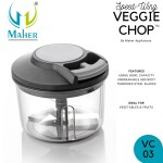 Buy Maher Speed-Wing ABS Veggie Chop Pull Chopper 650ml for Vegetables & Fruits Online at Best ...