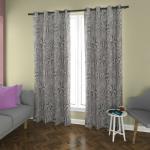 Buy BFE BOMBAY FURNISHING Ready-made Curtains (Blackout) (Color ...