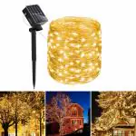 Buy Homehop Solar Outdoor 200 LEDs Fairy String Light for Home Garden ...