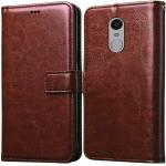 Buy xvx Flip Cover for Mi Redmi Note 4 (Brown, Pack of: 1) Online at ...