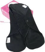 Buy SAFEPAD REUSABLE SANITARY PADS ( 2 DAY PAD - BLACK ) Online at Best ...