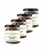 Buy Mamus Infusion Choco Chunk Cookies Vegeterian 250 g (Pack of 4 ...