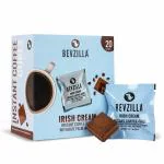 Buy BEVZILLA 20 Instant Coffee Cubes Pack with Organic Date Palm ...