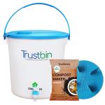 Buy Trustbasket White TrustBin Indoor Composter Trial, Starter Kit (1 ...