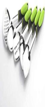 Buy HASHONE Dish Washer Safe Green Stainless Steel Spoon 15 x 10 x 10 ...