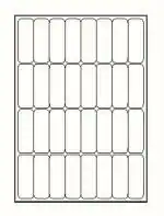 Buy Novajet Mpl 32P Labels (Per A4 Sheet) Size Multi Purpose Self ...