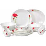 Buy cello Pack of 27 Opalware IMPERIAL Dinner Set (White, Microwave Safe) Online at Best Prices ...