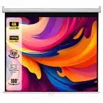 Buy Multy Byte Wallmount Projection Screen, 9 Feet x 12 Feet, Easy ...