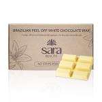 Buy Sara Soul of Beauty Brazilian Peel off White Chocolate Wax for Face ...