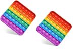 Buy Zinvosy Multicolor Pop It Fidget Toy (Pack of 2) Online at Best ...