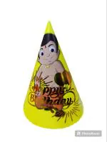 Buy TARAN CANDLE MOMBATTI Happy Birthday Party Hat for Kids Children ...
