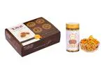 Buy Laxmi Misthan Bhandar Cashew Honey Nut 400 Gm And Navaratna Mix 150 ...