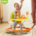 Buy baybee Orange Toddle Baby Walker for Kids, Round Kids Walker Kids ...