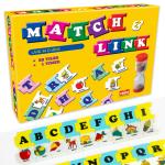 Buy Prime Multicolor Match And Link - An Educational Abcd Linking Game ...
