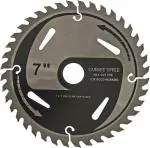 Buy INDITRUST heavy duty 7inch TCT saw blade 7"X25.4mmX40T wood cutting ...