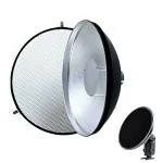 Buy Godox AD-S3 Portable Beauty Dish and Honeycomb Cover for Speedlite ...
