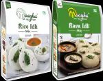 Buy Maayka - Ek Atoot Rishta Rice Idli & Rava Idli Mix 200 GM + 200 GM ...