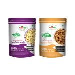 Buy Nutsmojo Dry Fruits and Nuts Combo Pack of Walnut kernels and Whole ...