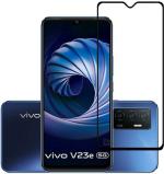 Buy PARANDIV Vivo V23e 5G Transparent Tempered Glass Air-Bubble Proof ...