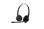 Buy Gbh Black, Grey Pu Metal Fox 69 Binaural Noise Cancellation Headset ...