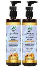 Buy Sparsham Pure Natural Sandalwood & Honey Shower Gel Pack Of 2 ...