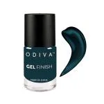 Buy ODIVA NAIL POLISH 11 ML (22 Forest Essentials,Dark Green) Online at ...