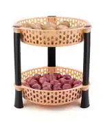 Buy SHRAVI Round Rack For Office Use, Fruits Onion, Potato, And ...