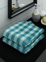 Buy Athom Living Eco Saviour Premium Cotton Bath Towel/Gamcha Green ...