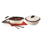 Buy Signoraware Double Wall Big Casserole Set, Set of 2, 1.8 litres ...