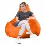 Buy Rest 'n' Sleep Bean Bag Filled with Beans for Living Room, Bed Room ...