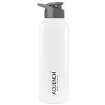 Buy AQUENCH Stainless Steel Colored Fridge Water Bottle With Sipper Cap ...