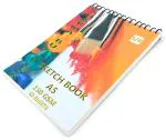 Buy KRASHTIC A5 Sketch Book For Water Color Drawing ,Sketchbook ,150 GSM Paper ,80 Pages ,Set of ...