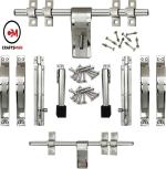 Buy CM Craftsman MATT Stainless Steel Latching Draw Hasp latch for ALL ...