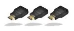 Buy MVTECH Mini HDMI Male to HDMI Female Adapter Converter Plug (Pack of 3) Standard HDMI Device ...