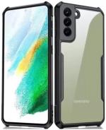 Buy Leyon Black Rubber, Plastic Back Cover For Samsung Galaxy S21 Fe ...